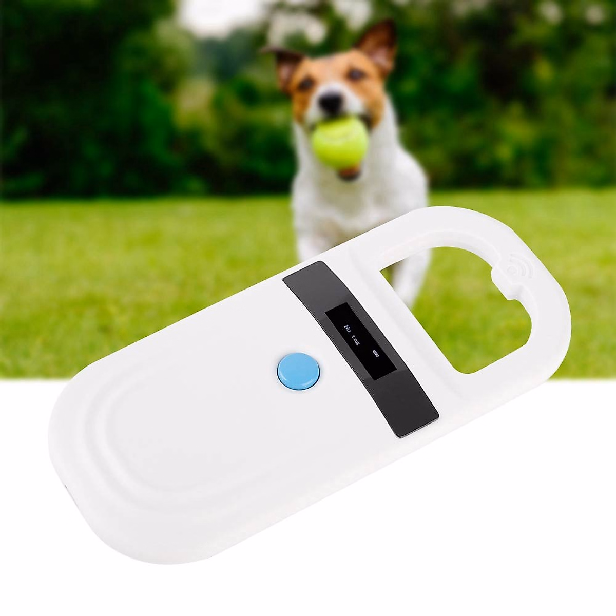 Pet Microchip Scanner EMID Pet Microchip Reader Dog Chip Reader Animal Chip ID Scanner Pet Tag Scanner for Animal/Pet/Dog/Cat/Pig FDX-B (ISO11784/11785) 134.2kHz, 125kHz & USB Rechargeable