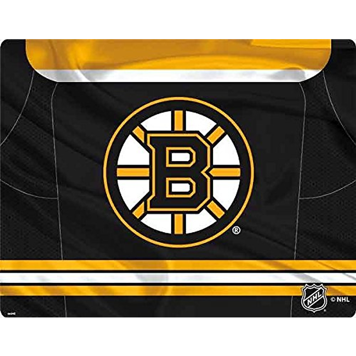 Skinit Decal Gaming Skin for PS4 Controller - Officially Licensed NHL Boston Bruins Home Jersey Design