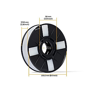 Braskem Polyethylene 3D Filament - FL300PE / 1.75mm / Natural White / 700g