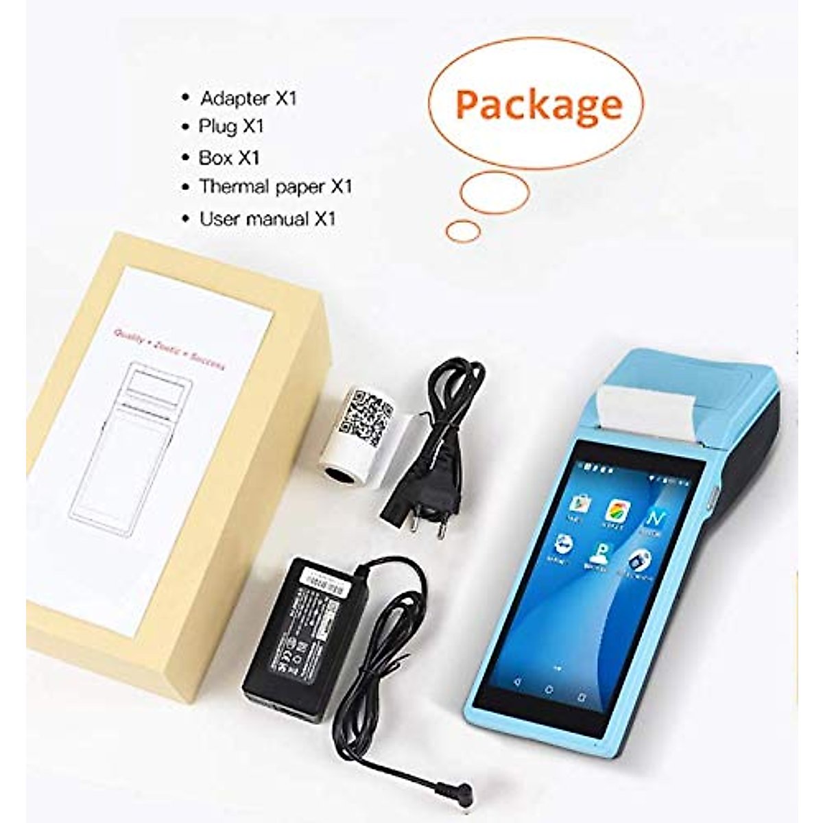 4G LTE POS Q1 Smart Device Android POS Terminal with Printer