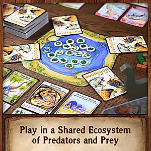 Northstar Game Studio Evolution Board Game | Beautiful Strategy Game for Adults, Teens and Families | Create Species in This Ecosystem Game | 2-6 Players, 60 Minutes, Age 12+