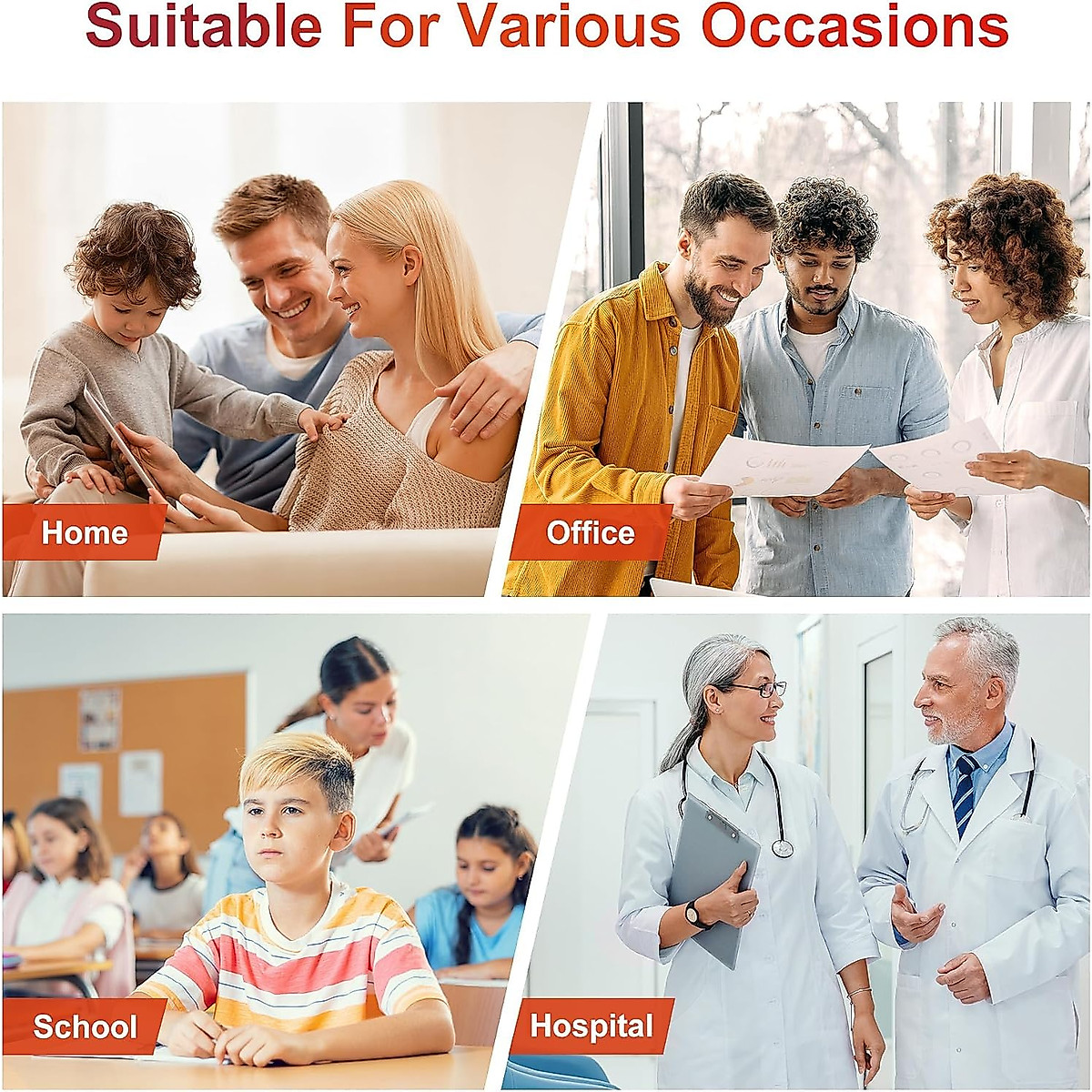 65XL Ink Cartridge Combo Pack replacemet for HP 65 Ink, 65 65XL ejet Remanufactured Ink Work with HP DeskJet 3772 3755 3700 3722 3752 2655 2622 2652; Envy 5055 5052 5058 Printer (1 Black, 1 Tri-Color)