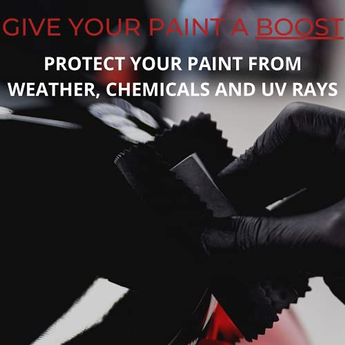 Boosted Ceramics 9H Nano Ceramic Coating Kit - Hydrophobic Professional Coating Kit - Si02 Protection for Cars, Trucks, Motorcycles, RV & Boat