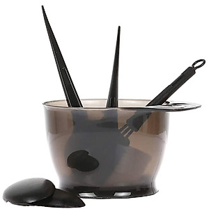 1.1 Pound Tub Premium White Toner Dye Hair Bleach Powder Lightener + 13.5 OZ 9% 40 Vol Developer +More (Blue Lightening Powder)