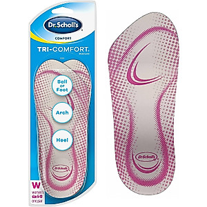 Dr. Scholls Tri-Comfort Insoles Womens (Size 6-10) (2 Pack)
