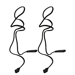 2 Pack Slot Prong Power Cord Charging Cable Wall Plug for Xbox One S 6FT PA-14 2