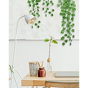 Omldggr 3 Pieces Artificial Hanging Ivy Vine Artificial Hanging Plants Artificial Plants Vines for Indoor Outside Home Garden Office Decor