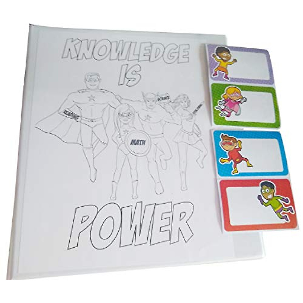 Welcome Back to School Essentials Supply Bundle Grades K-8 | Motivational Theme Coloring Inserts | 35+ Piece School Supplies Bulk For Girls and Boys Bundle