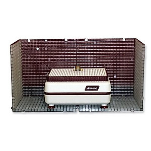 Creator's Waffle Grid 2-Pack - Seen On HGTV/DIY Cool Tools Network - 100% USA Solid Bottom Modular - Glass Cutting, Small Parts, Liquid Containment, Grow Room, Medical - Home, Office, Clinic, Shop