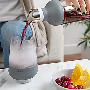 Host Freeze XL Cooling Cups, 12oz Insulated Freezable Tumbler, Mothers Day Gifts for Mom, Gifts for Women, Birthday Gifts for Mom, Grandma Gifts, Gray