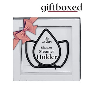 Shower Steamer Holder for Aromatherapy Bath Bomb Shower Tablets for Self Care Relaxation - Birthday Unique Gifts for Women Who Have Everything, Valentines & Mothers Day Gift for Mom with Suction Cup