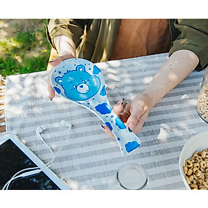 Care Bears Grumpy Bear Ceramic Spoon Rest Holder | Kitchen Organizer For Utensils To Keep Countertop Clean