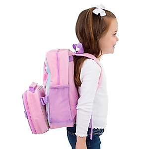 Peppa Pig Kids Backpack and Lunch Box Set Pink