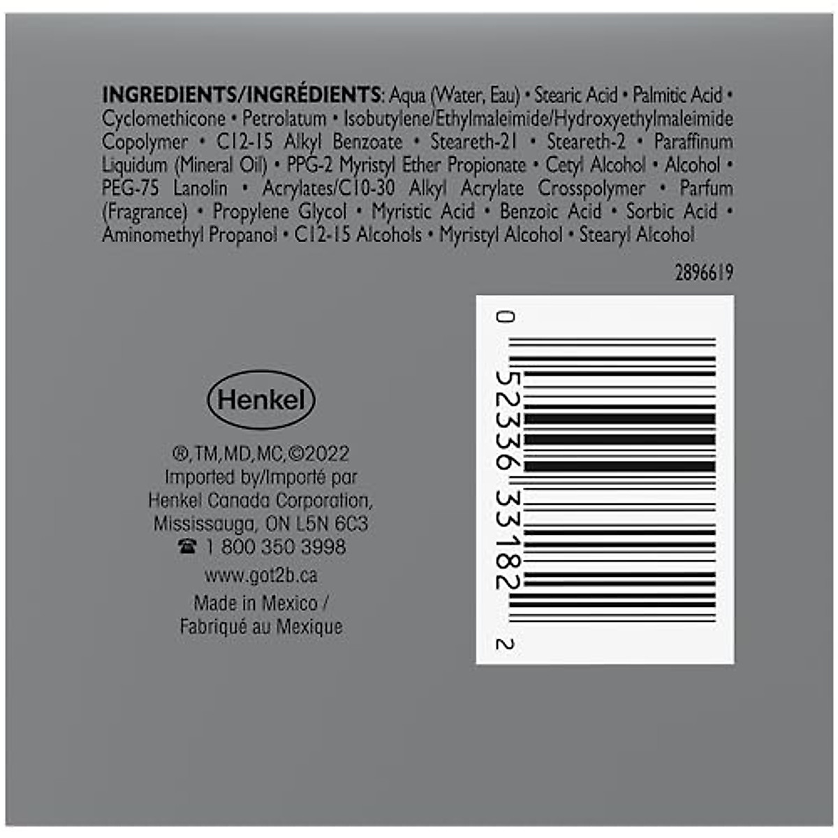 Got2b Playful Texturizing Crème Pomade, 2-Ounce (Pack of 2)