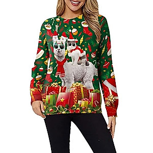 Halloween Dress for Women Long Sleeve Collar Square Neck Crop Tops Business Work Womens Vest Fall Winter Women’s Fall Tops Quarter Zipper Long Sleeve Shirts for Women Cropped Sweater top Plus Size