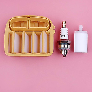 Replacement Parts for Yuton Air Fuel Filter Spark Plug Kit for Husqvarna 545 550XP 550 XP Chainsaw Spare Tool Replacement Part