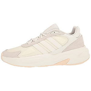 adidas Women's Ozelle Running Shoe, Cloud White/Cloud White/FTWR White, 8
