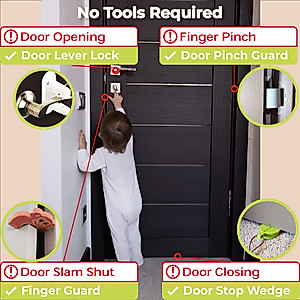 Child Proofing Kit: Baby Proof Set 75 Pieces Magnetic Cabinet Locks Outlet Covers Flexible Adhesive Corner Edge Guards Adjustable Size Safety Furniture Latches Kitchen Cupboards Drawers Cabinets Doors