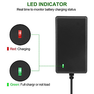 Hanaix 18V Battery Charger for Hitachi 339782 BSL815X BSL1815S BSL1830 BSL1830C 339782 330139 330557 Li-ion Battery Fast Charger
