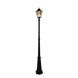 ZZYJYALG European Garden Lights Landscape Lights Retro Outdoor Home Led High Pole Garden Waterproof Outdoor Street Light E27 Courtyard Light Street Lamp Villa Garden Community High Post Lamp