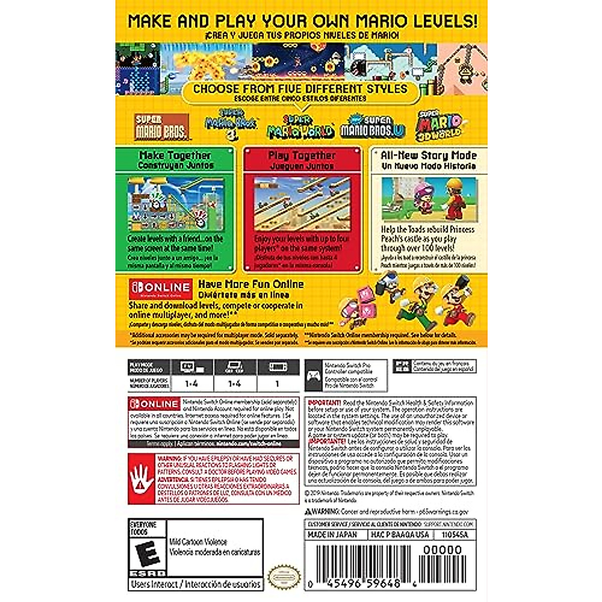 Super Mario Maker 2 - US Version