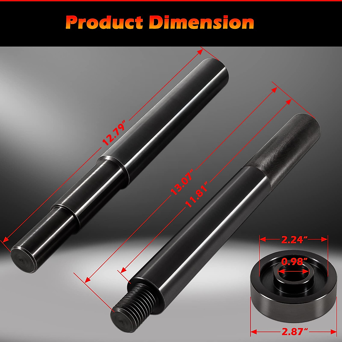 Gimbal Bearing Alignment and Install Kit, Heavy Duty Engine Alignment Tools Set Fits for Mercruiser Alpha 1 Bravo Volvo OMC MR Cobra