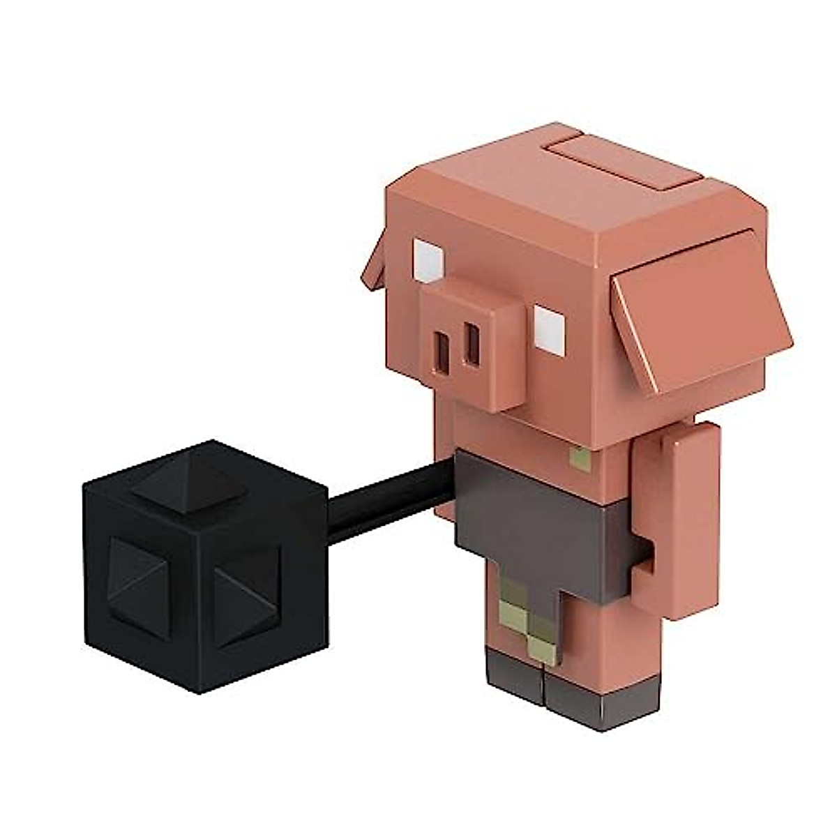 Mattel Minecraft Legends 3.25-inch Action Figures with Attack Action and Accessory, Collectible Toys (Piglin Runt)