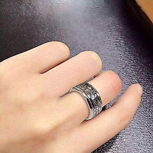 Morgan Silver Dollar Coin Design Ring, American Rings For Men and women, Handmade Vintage Punk Personality Fashion Jewelry