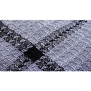 Ritzy 100% Merino Wool Lap Throw Blanket, Warm Grey - 53x43 Inches, 1.5 Lb, 350 GSM - Lightweight, Breathable, Machine Washable