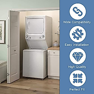 ANTOBLE WE01X30378 Dryer Door Handle Compatible with GE General Electric WE01X25878 WE1M1068 PS11772025 Clothes Laundry Dryer Solid Stackable Handle Replacement Part