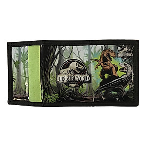 Scificollector Jurassic World Card and Coin Tri-Fold Wallet