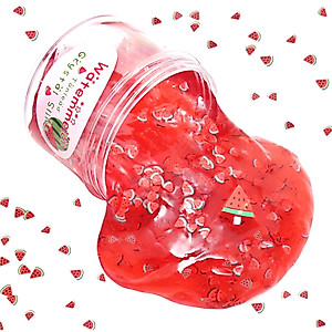 Kayswang Slime Kit Butter Slime Cloud Slime DIY Kiwi Cherry Peachybbies Slime Butter Slime Kit for Girls, Education Party Favor Gift and Birthday, Fluffy Slime kit for Boys Slime Kits, Soft (6 Colors)