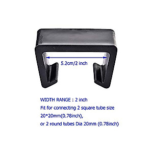 Wicker Patio Furniture Clips, Chair Couch Clip Sectional Connector for Outdoor Garden Rattan Aligment Rattan Furniture Clamps,10Pieces