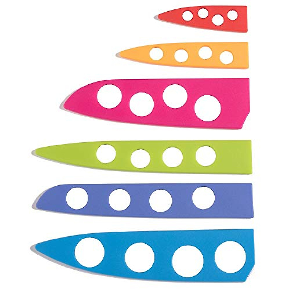 CHEF'S VISION Blade Keepers Protective Knife Covers for The Masterpiece Series Knives - Knives Not Included - Color Blade Sheaths for Kitchen Knives - Blade Guards to Protect Your Masterpiece Knives