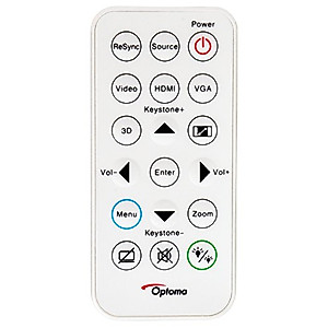 Optoma W312 Full 3D WXGA 3200 Lumen DLP Data Projector with Full Digital and Analog Connectivity and 20,000:1 Contrast Ratio