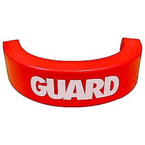 Kemp USA 50" Lifeguard Rescue Tube with Guard Logo | Life Guard Equipment for Pool Safety