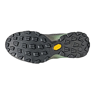 SCARPA Women's Spin Ultra Trail Shoes for Hiking and Trail Running - Shark/Mineral Green - 8 Women/7 Men