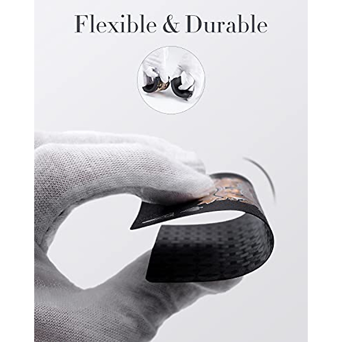 BIERDORF Diamond Waterproof Black Playing Cards, Poker Cards, HD, Deck of Cards (Black)