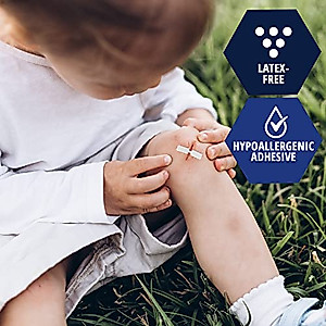 MED PRIDE Butterfly Wound Closures [Pack of 100 Butterfly Stitch Bandages]- Sterile Wound Closure Strips with Non-Stick Pad & Hypoallergenic Adhesive- Rubber/Latex Free for Cuts & Injuries