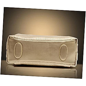 TENDYCOCO 3pcs set Tote Ladies Shoulder Supplies Purse Handle Satchel for Leather Women Pu Messenger Female Bag Gold Top Outdoor Handbag Travel