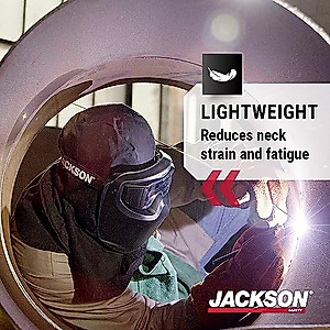 Jackson Safety Rebel ADF Welding Mask, True Color Technology, Wrap Around Protection, ADF System, Flame Resistant, 46200
