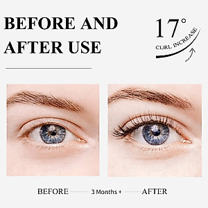 Eyelash Growth Serum, BREYLEE Lash Boosting Serum for Longer, Fuller, Thicker, Enhancing Lashes, Fast Premium Results in 30 days (Gold, 3ML/ 0.1 Fl. Oz)