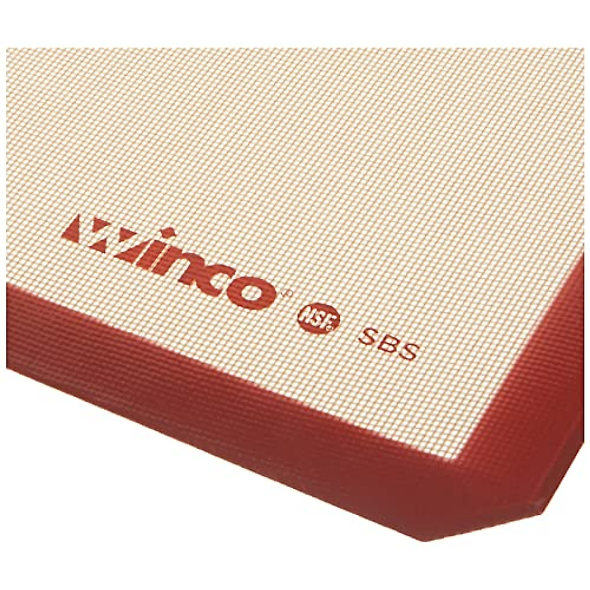 Winco Silicone Baking Mat, Square 16-3/8 by 24-1/2-Inch
