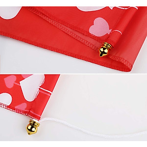 Valentine’s Day Banner Decorations -V-Day Porch Sign Door House Party Decor Supplies