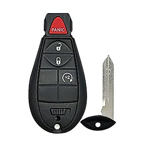 Lot of 1x New Replacement Keyless Remote Key Fob Compatible with & Fit For JEEP CHEROKEE 2014-2021