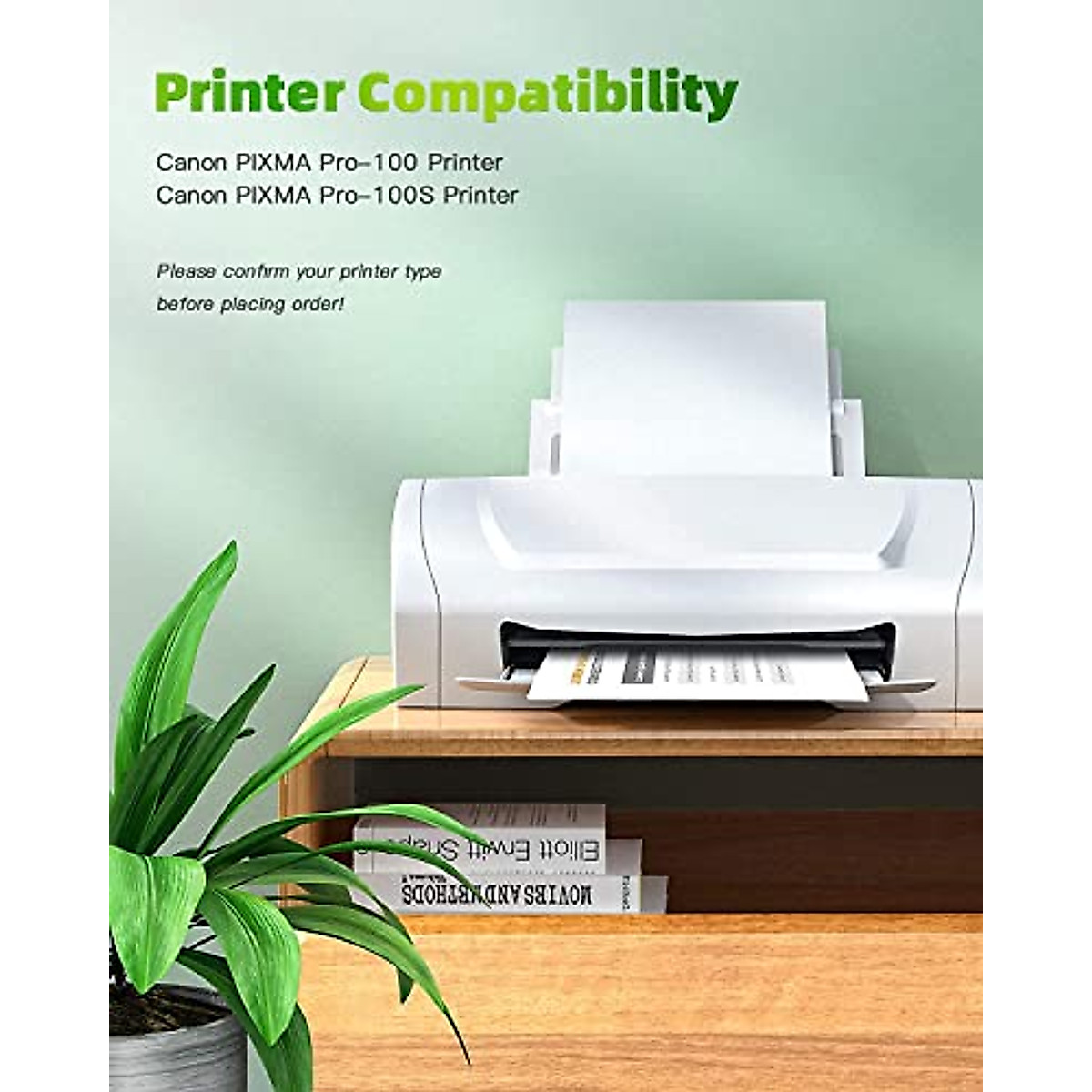 NEXTPAGE Compatible Ink Cartridges Replacement for Canon CLI42 8 Pack for PIXMA PRO-100 Printer, Canon Ink CLI 42 CLI-42 Ink Cartridge Use in Canon pixma pro 100 Printer