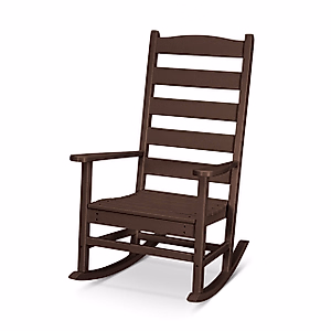 POLYWOOD® Shaker Porch Rocker, Mahogany