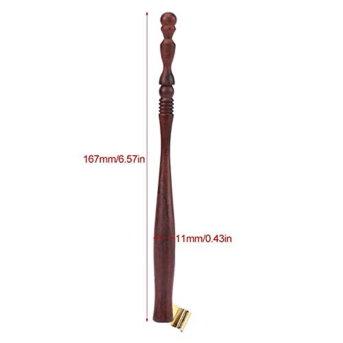 Calligraphy Oblique Nib Pen Holder Flange Dip Pen Extra Comfortable Grip Removable Brass Pen No Nib Wood Handle Signature Pen Wedding Birthday Creative Gift