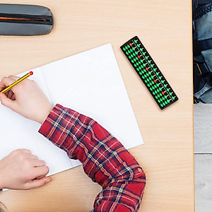 YARDWE 2pcs 15 File Abacus Japan Preschool Plastic to Stack