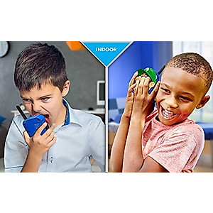 Super Mario Bros Walkie Talkies Kids Toys, Long Range, Two Way Static Free Handheld Radios, Designed for Indoor or Outdoor Games for Kids Aged 3 and Up